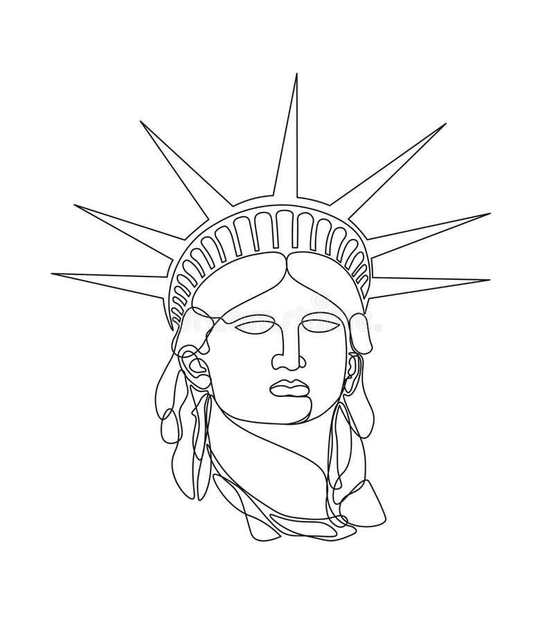Line Drawing Female Statue Stock Illustrations – 323 Line Drawing ...