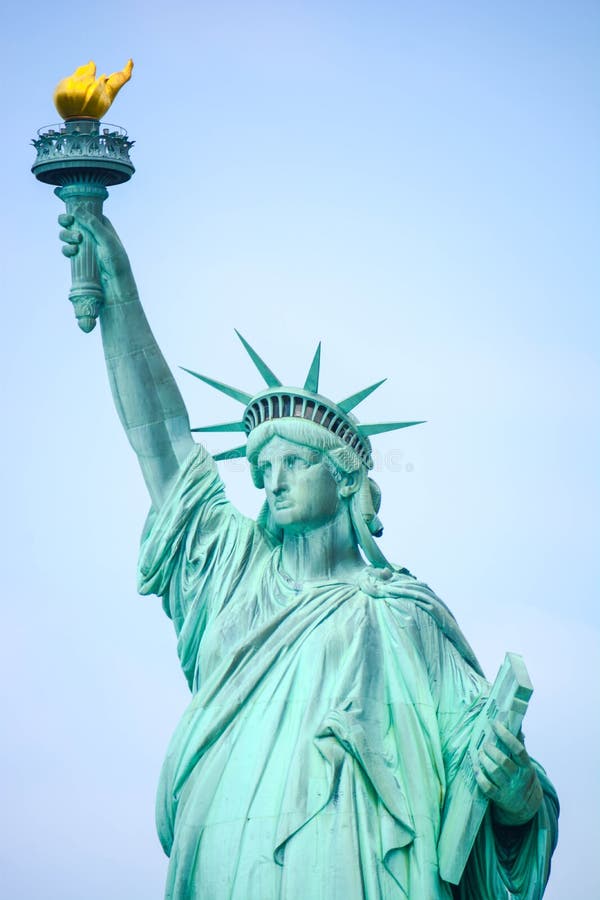 Statue of liberty stock photo. Image of blue, national - 194666514
