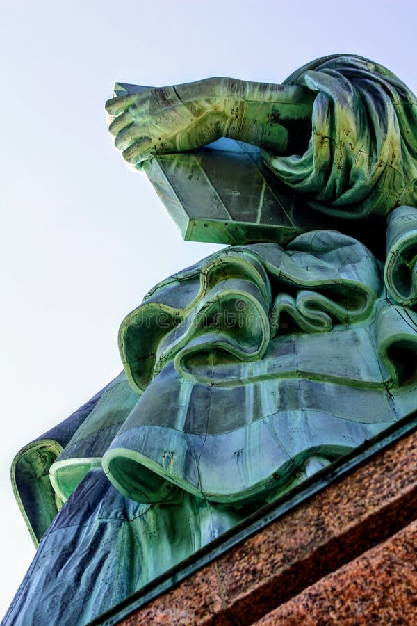 Statue of Liberty Left Hand 4th July Stock Photo - Image of left, lady ...