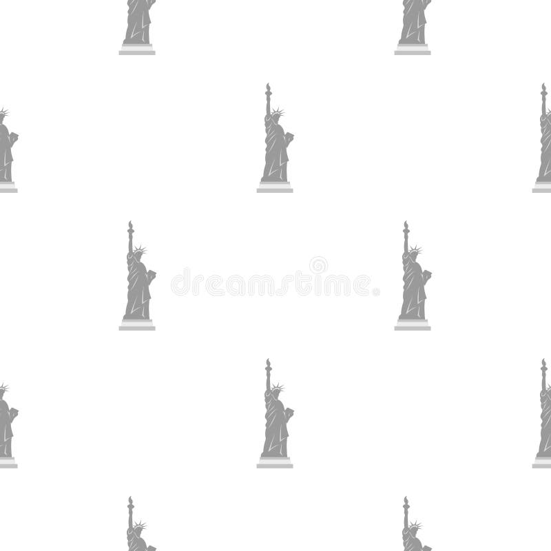 Statue of Liberty Icon , Outline Style Stock Vector - Illustration of ...
