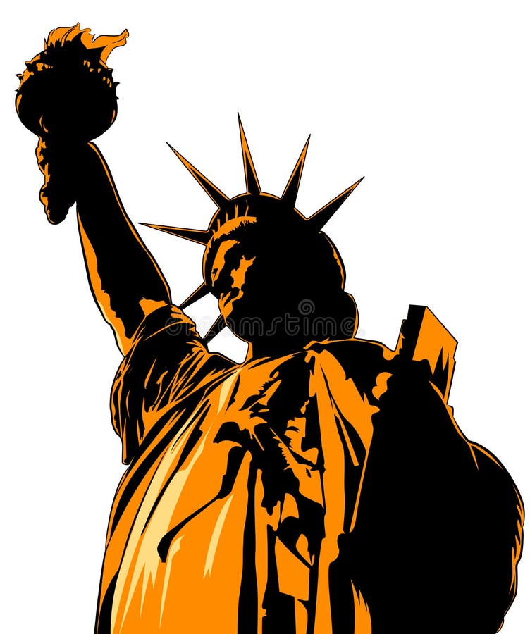Statue of Liberty, Vector Image Stock Vector - Illustration of ...