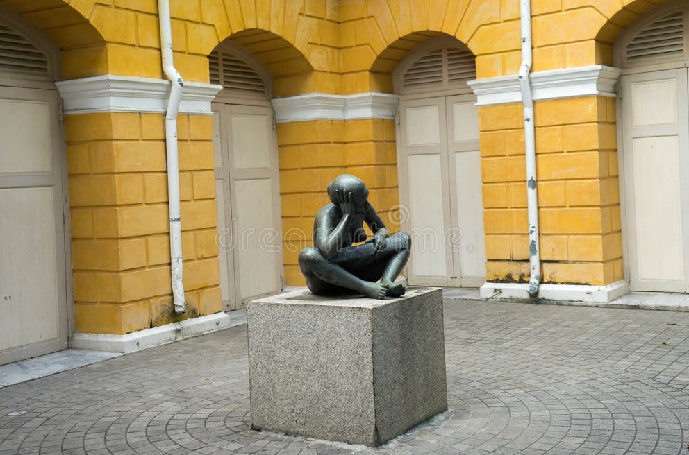 Statue editorial photo. Image of attractive, worry, statuary - 79375696