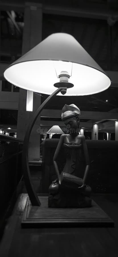 Statue of Mother Crying in the Light Alone Stock Image - Image of ...