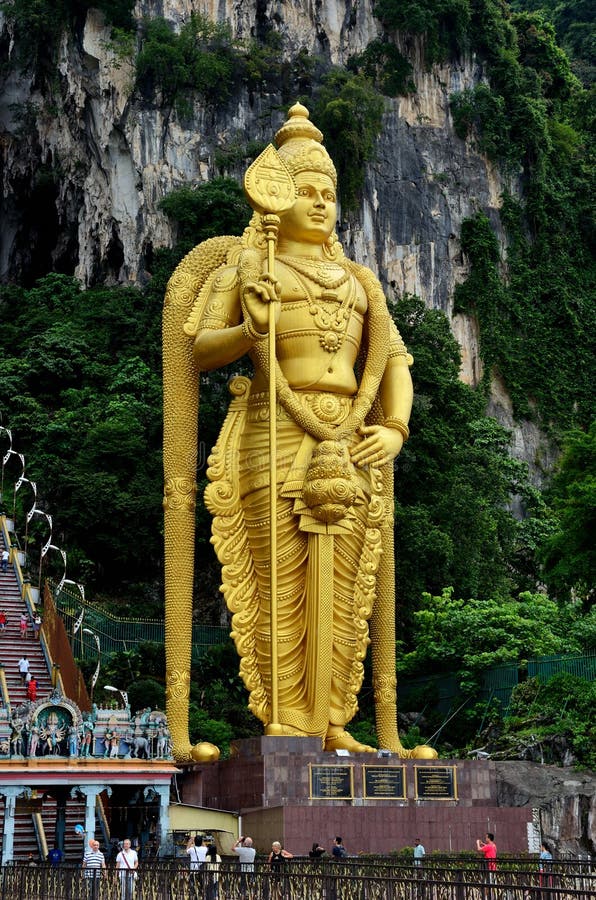 Statue of Murugan editorial photo. Image of malaysia - 32858781
