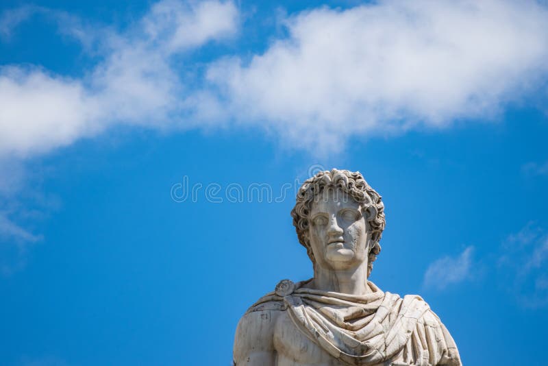 The Statue of Polluce that Adorns the Piazza Del Campidoglio in Rome ...