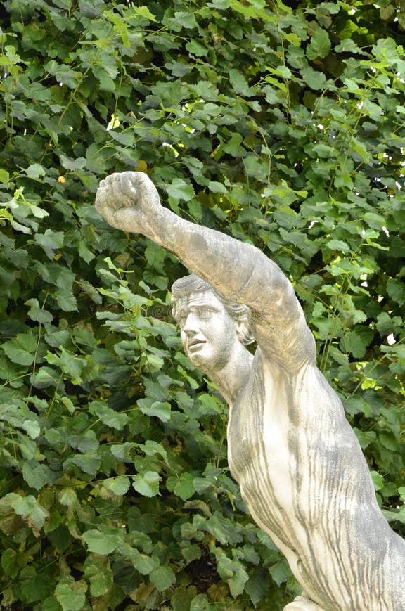 Statue of Power stock image. Image of salzburg, stone - 53794661