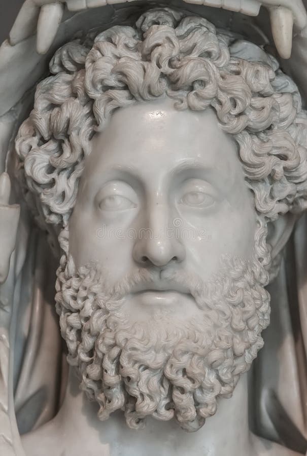 A Statue of Powerful Hercules, Closeup, Rome, Italy Stock Photo - Image ...