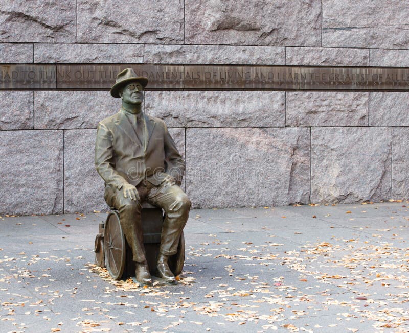 President Roosevelt Wheelchair Washington DC Editorial Photography ...