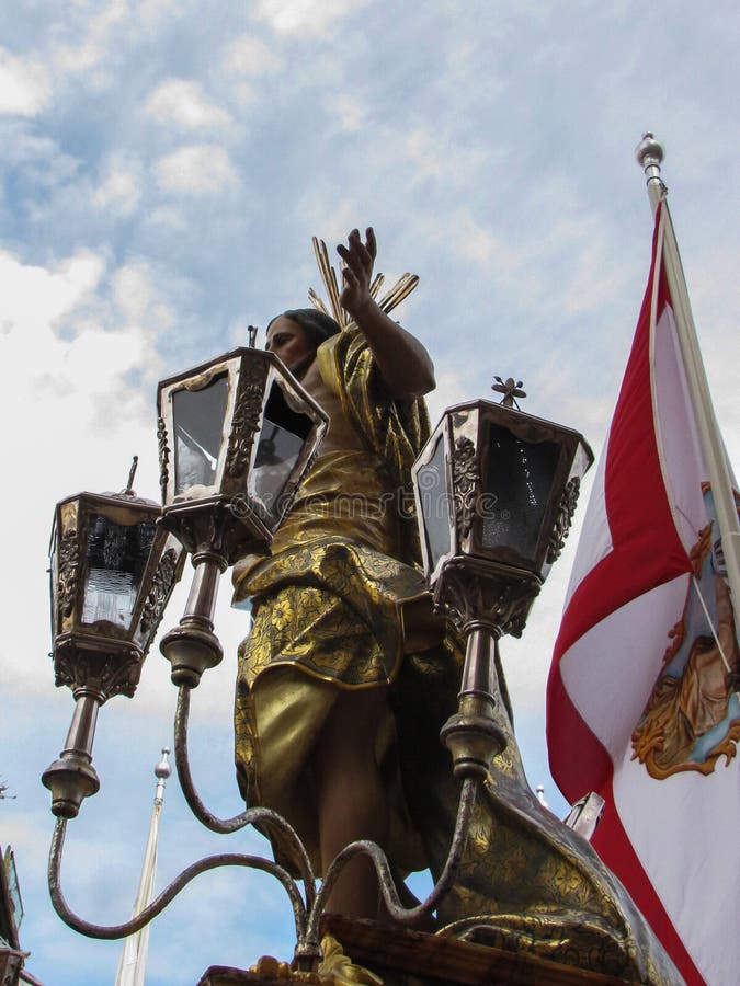 Easter Sunday 2017 stock image. Image of event, sculpture - 288987327