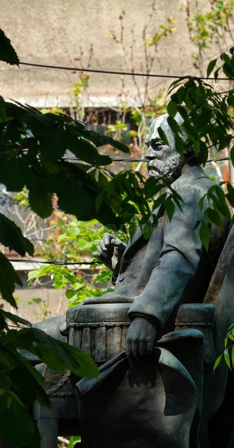 Statue of Romanian Politician C a Rosetti Stock Photo - Image of ...