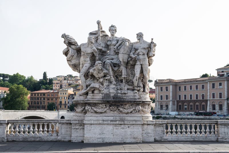 Statue in Rome stock photo. Image of dtatue, portrait - 42188674