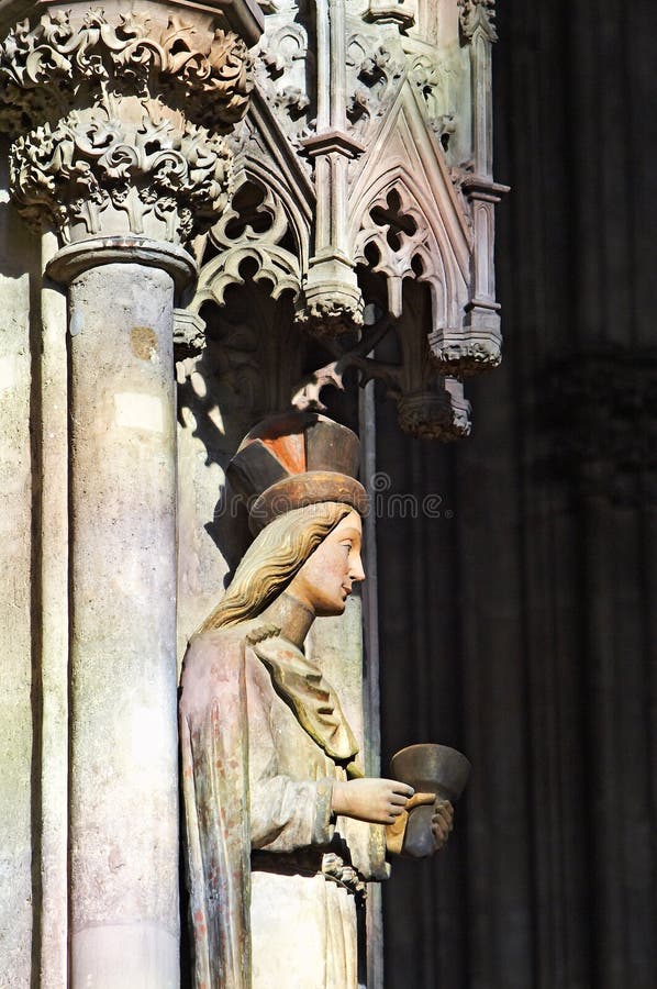 Statue of saint stock photo. Image of history, meditation - 10559178