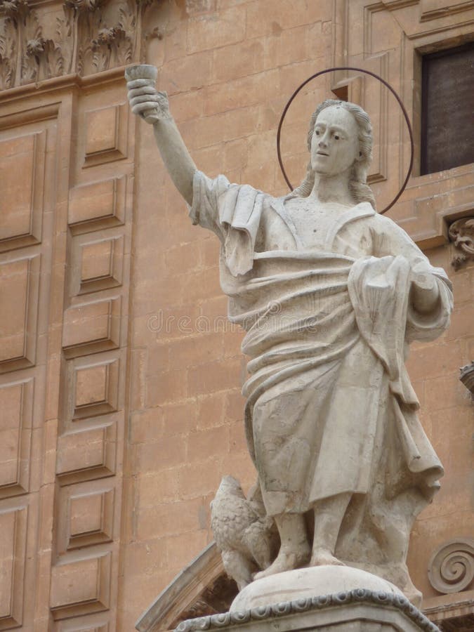 Statue of a Saint stock photo. Image of mediterranean - 19586858