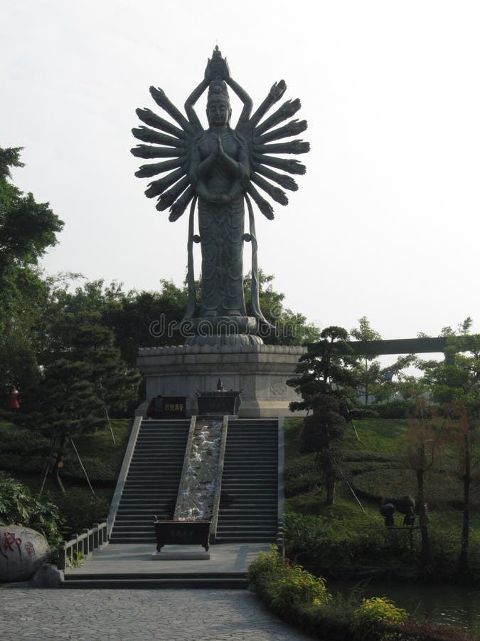 Statue of Shiva in China stock photo. Image of outdoor - 77295076