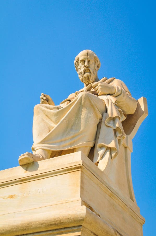 Statue Of Socrates In Athens, Greece Stock Photo - Image of akademia ...
