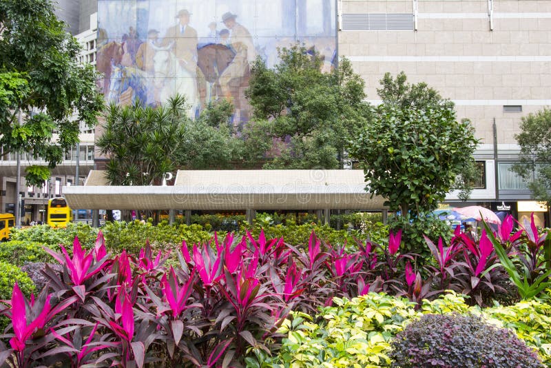 Statue Square in Hong Kong editorial photography. Image of famous ...