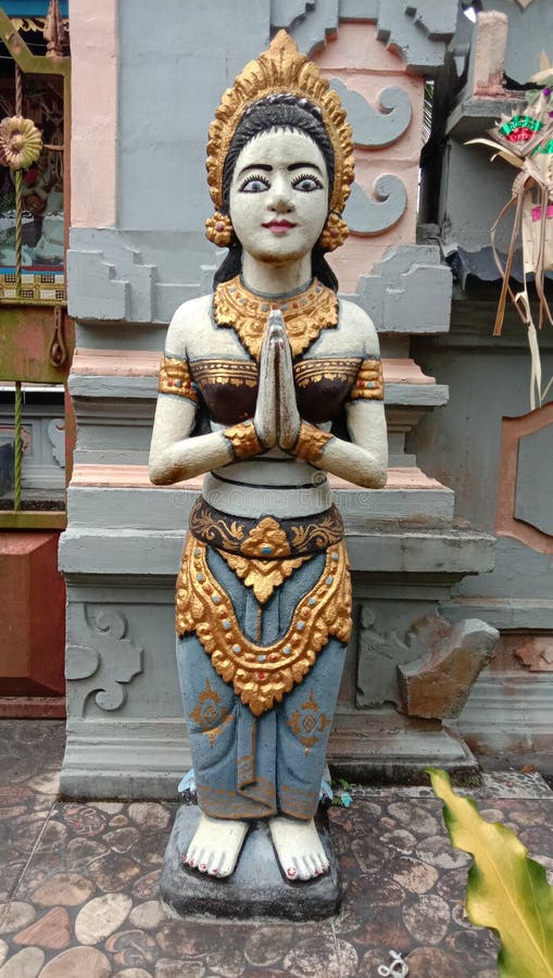 This Statue is a Statue that Welcomes People Coming Stock Photo - Image ...