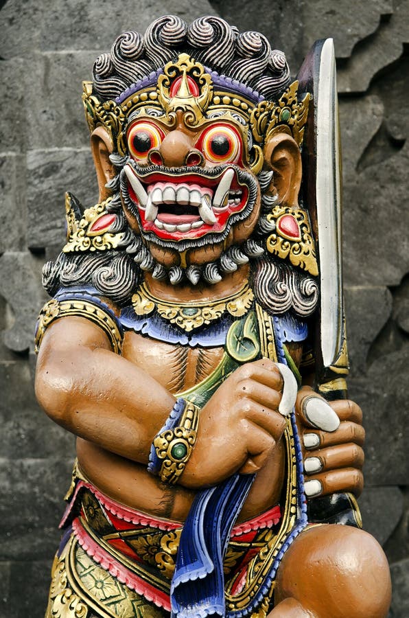 Statue in Temple Bali Indonesia Stock Image - Image of indonesian ...
