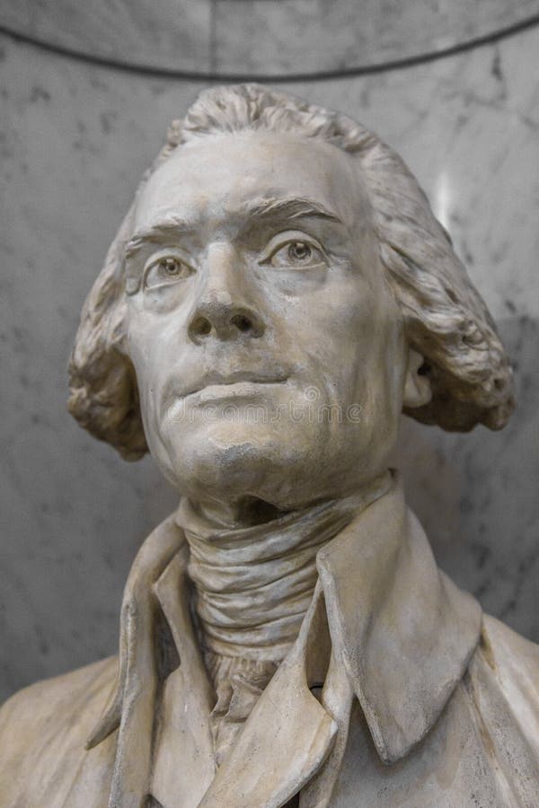 Statue of Thomas Jefferson editorial photography. Image of american ...
