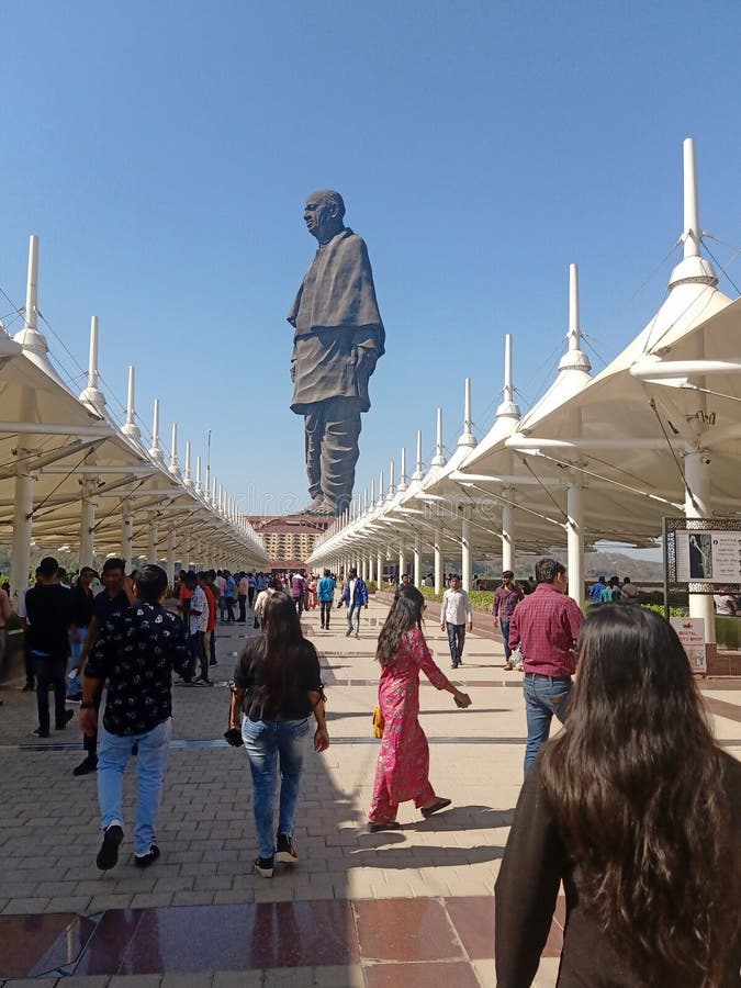 Statue of unity editorial stock photo. Image of sardar - 170784993