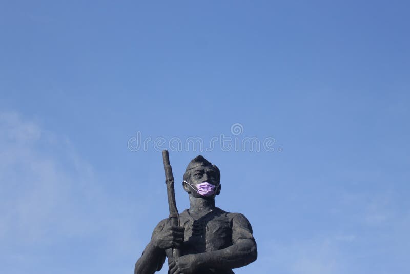 Masked Statue stock image. Image of face, screenshot - 250995197