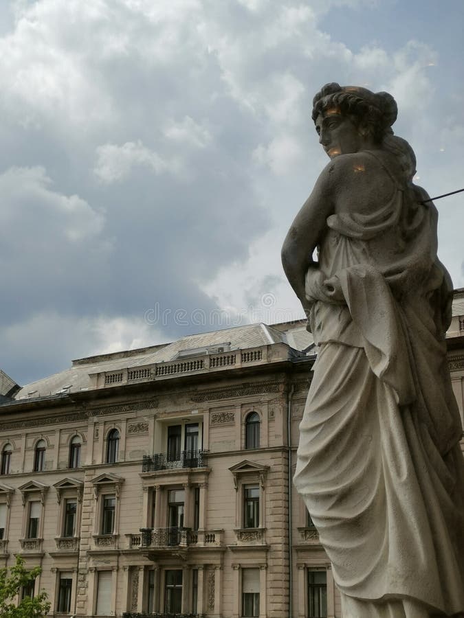 Statue of a woman stock image. Image of woman, statue - 152694243