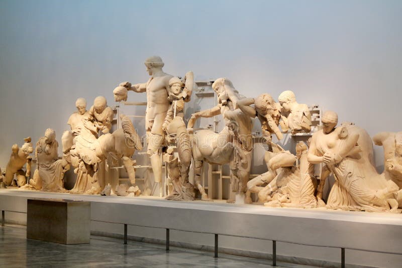 Statues in the Acroplis Museum Editorial Stock Photo - Image of greece ...