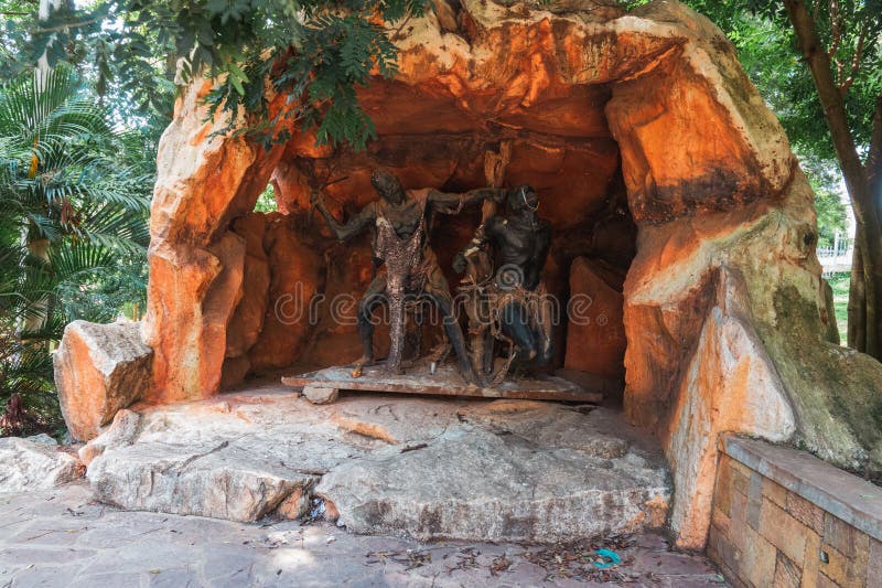 Statues Of Christians Persecuted Under Kabaka Mwanga Ii In Uganda