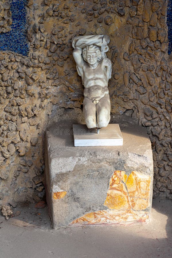 Statues of Human Representation in Stone in the Archaeological Park of ...
