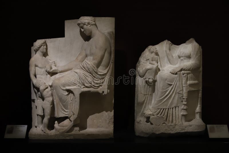 Statues in Istanbul Archaeological Museums, Istanbul, Turkey Editorial ...