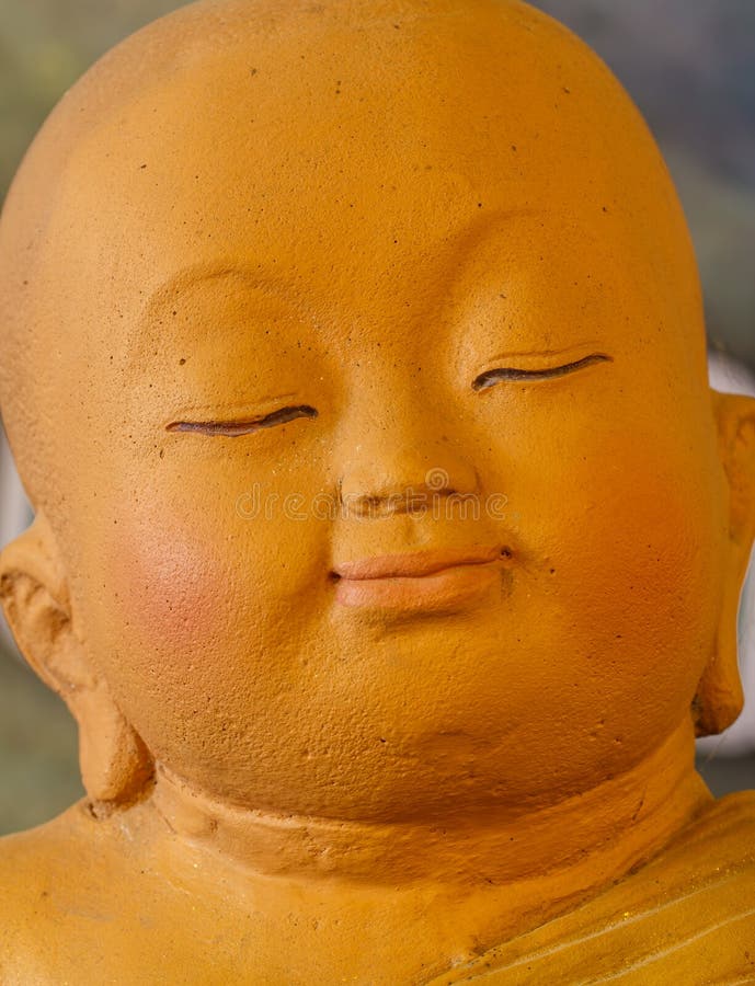 Statues of monks small stock photo. Image of buddhist - 51055368