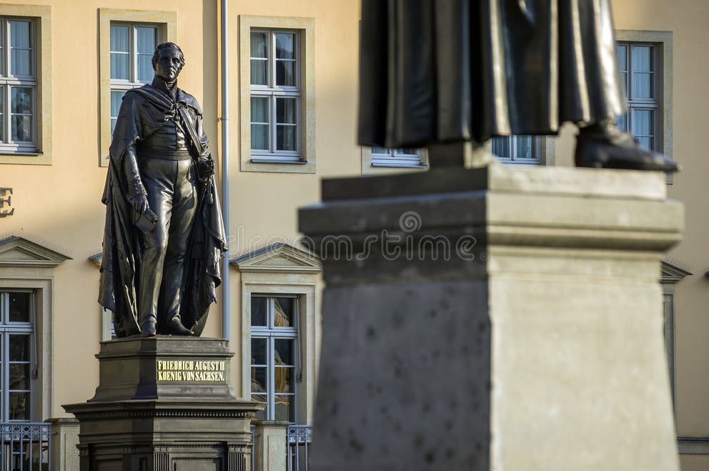 Statues in the Old Dresden, Germany Stock Photo - Image of dresden ...