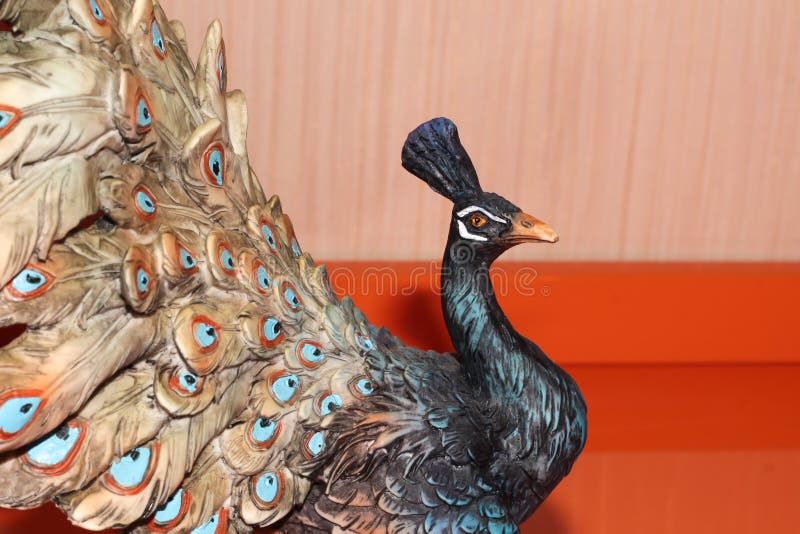 Peacock Made â€‹â€‹of Shells Stock Photo - Image of enrich ...