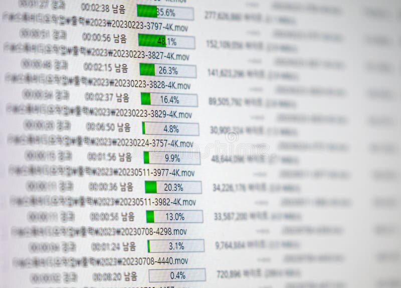 Status Bar of Data Transmission Over Internet, Cyber Security, Internet ...
