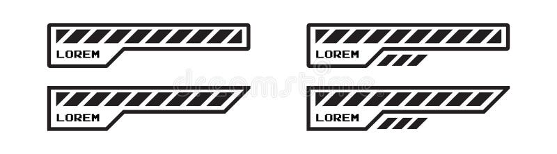 Status Bar Retro Pixel Game Hit Point, Lever, Energy Stock Vector ...