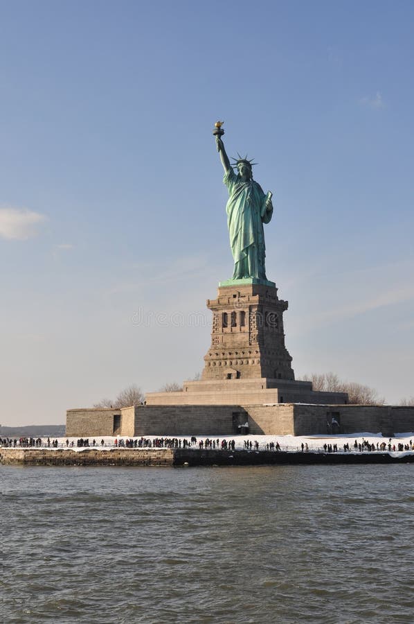 Status of liberty stock image. Image of hudsonriver, america - 59265855