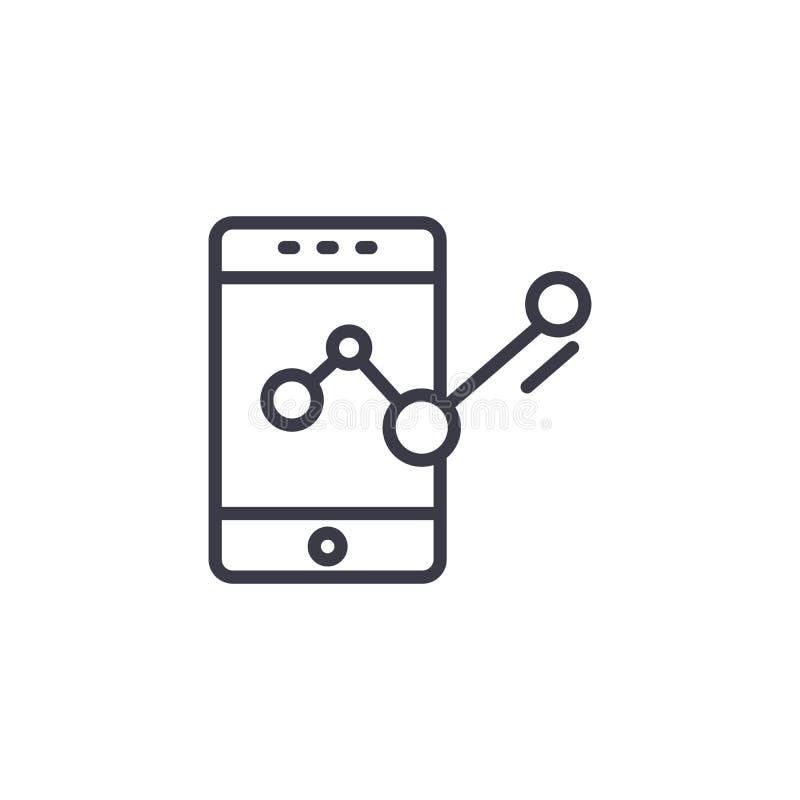 Status Messages Linear Icon Concept. Status Messages Line Vector Sign ...