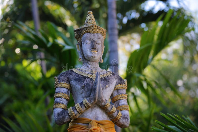 Status of Thai Peace stock photo. Image of status, peace - 65874276