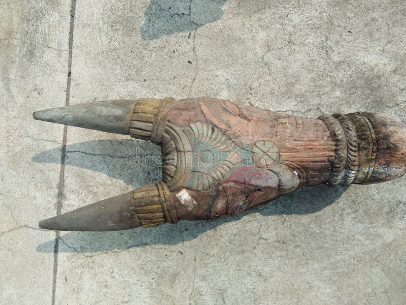 Antique stock image. Image of status, head, woden, antique - 123792933