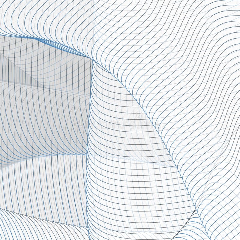 Abstract Background Blue Light Colorful Wave Futuristic Design Organic ...