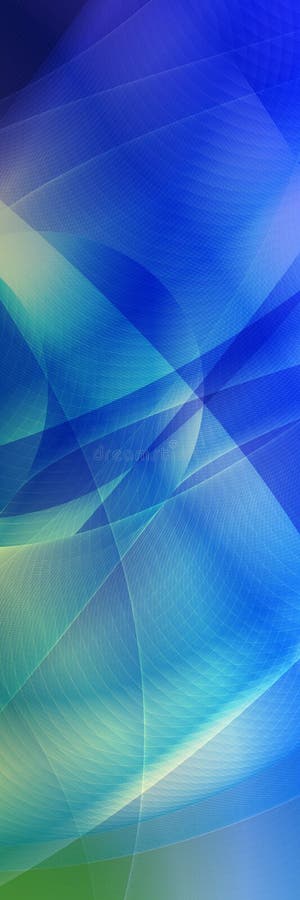 Abstract Background Blue Light Colorful Wave Futuristic Design Organic Flow Stock Illustration ...