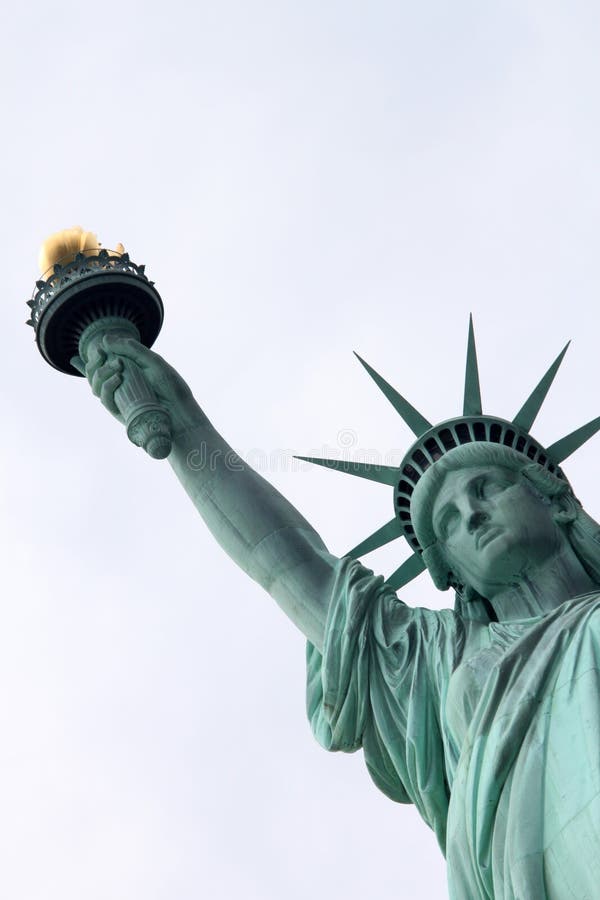 Staty av frihet fotografering för bildbyråer. Bild av framsida - 37229679