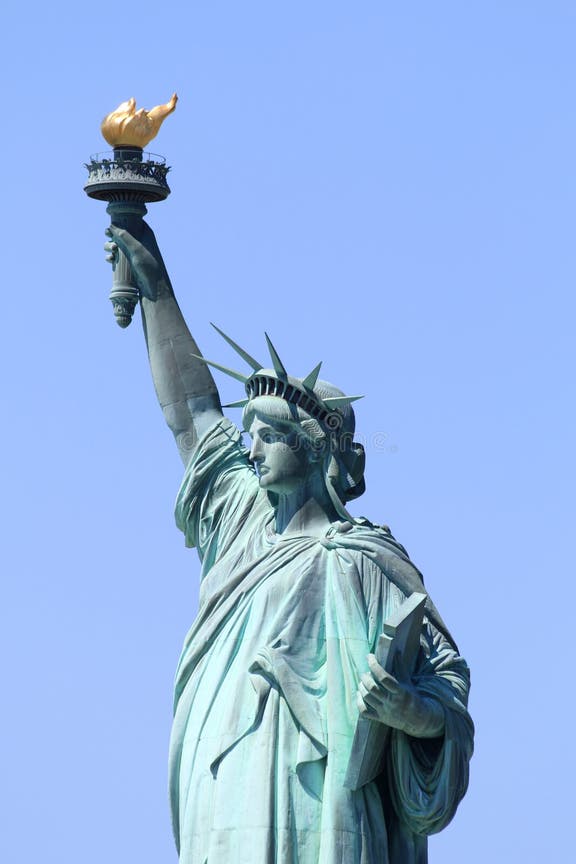 Statyn av frihet arkivfoto. Bild av demokrati, stad, amerika - 41046626