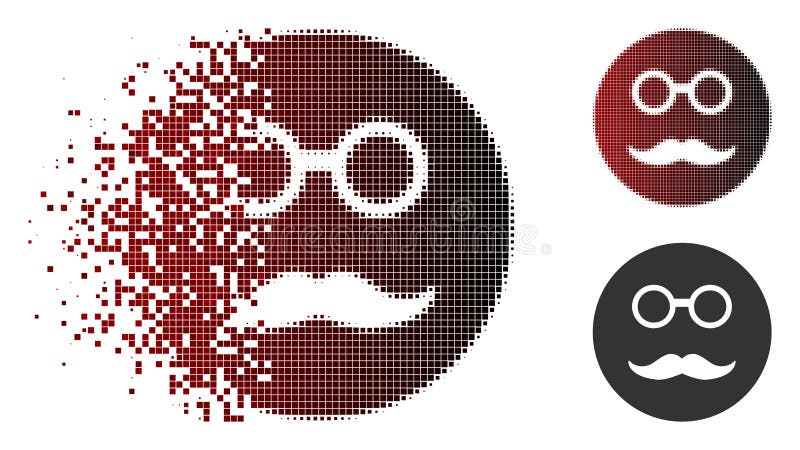 Pension Smiley Gold Halftone Grid Vektor Abbildung - Illustration von ...