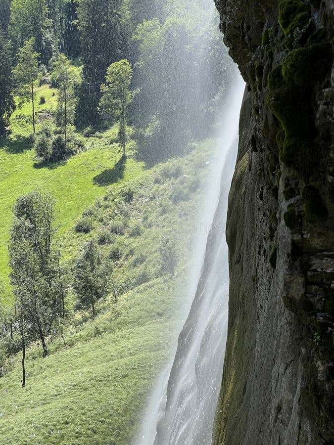 Staubbachfall Waterfall or Staubbachfall Waterfall - the Highest Free ...
