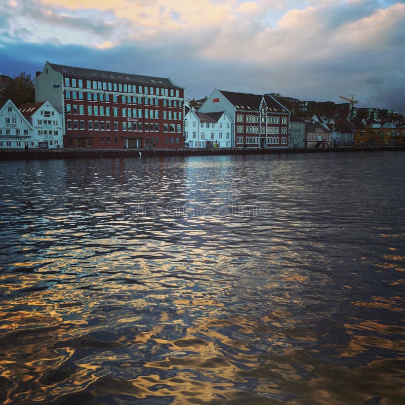 Stavanger centre editorial photography. Image of northsea - 129230202