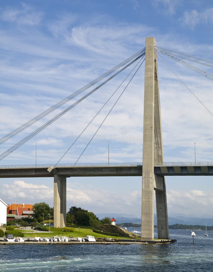 Stavanger Bridge stock image. Image of bridge, nordic - 10843405