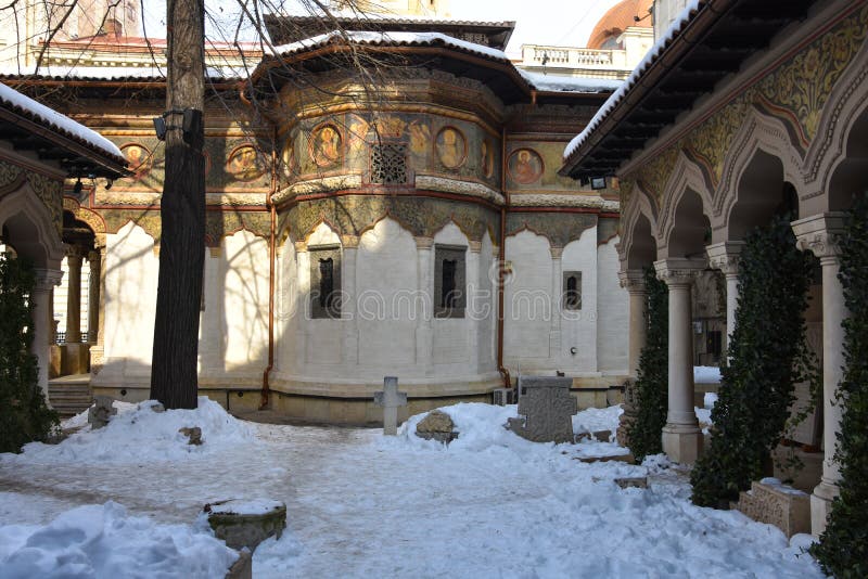 Stavropoleos Monastery Manastirea Stavropoleos Editorial Photography ...
