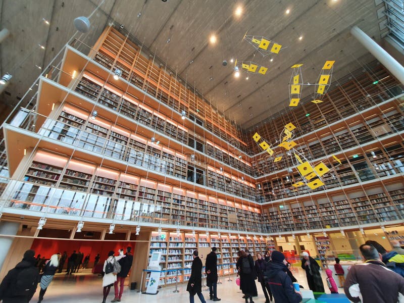 Stavros Niarchos Foundation Editorial Image - Image of modern, library ...