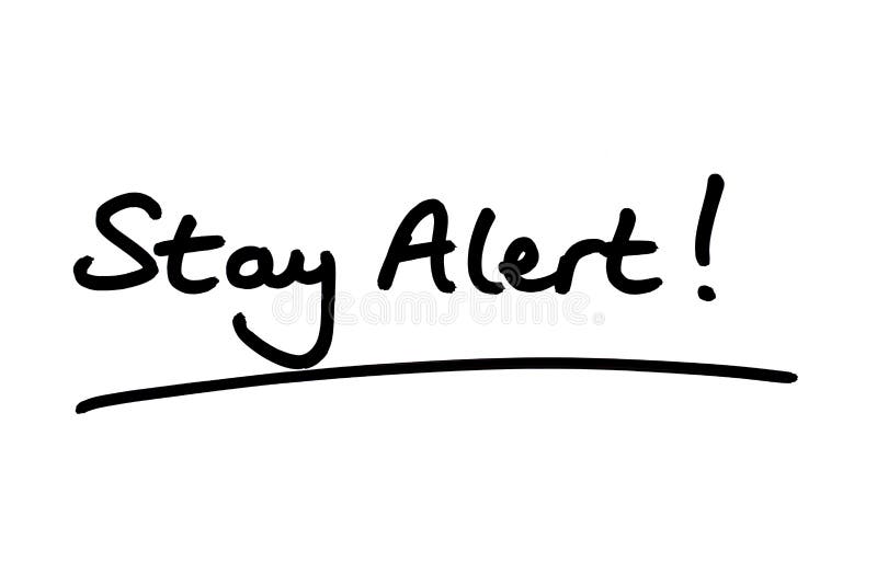 Stay Alert Stock Illustrations – 5,351 Stay Alert Stock Illustrations ...